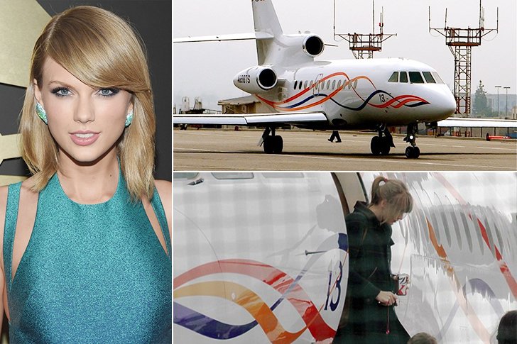 Taylor Swifts Private Jet Interior